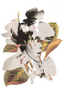 Green Ladies | Collage Books